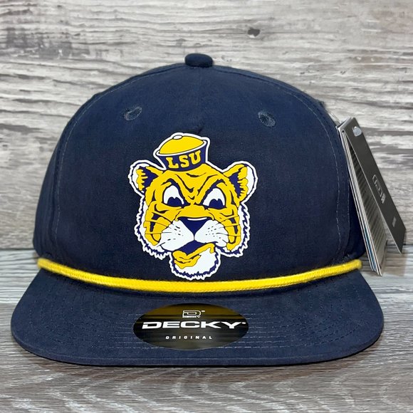 Nike | Accessories | Lsu Sailor Mike 3d Classic Rope Hat Navy Gold ...